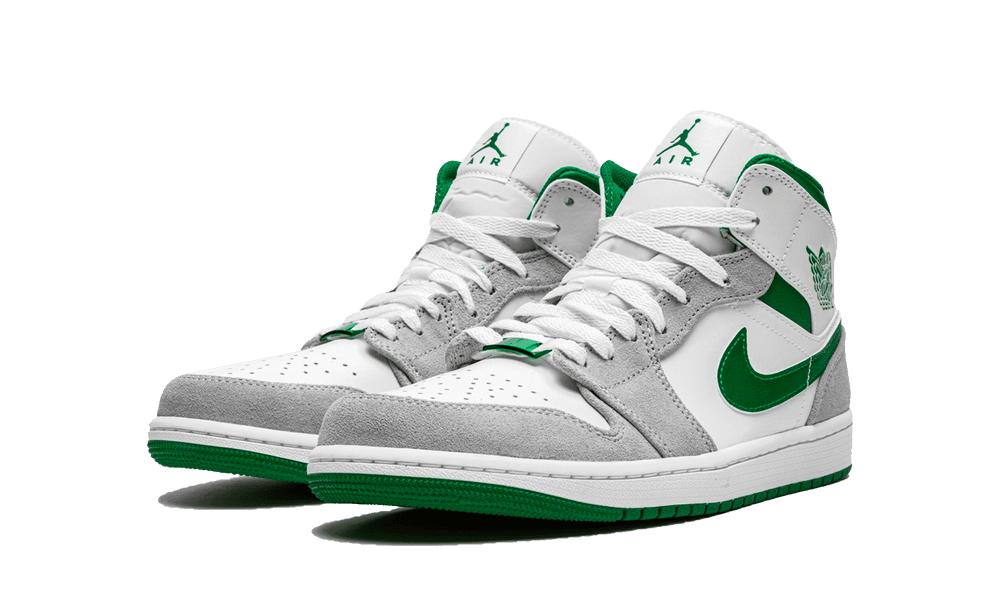 AIR JORDAN 1 MID GREY GREEN | Tekkies Store