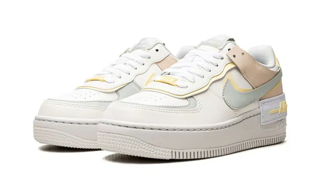 NIKE AIR FORCE 1 LOW SHADOW SAIL LIGHT SILVER CITRON TINT (W) | Tekkies ...